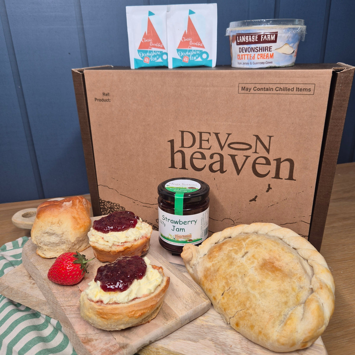 Pasty Cream Tea by Post – Devon Heaven