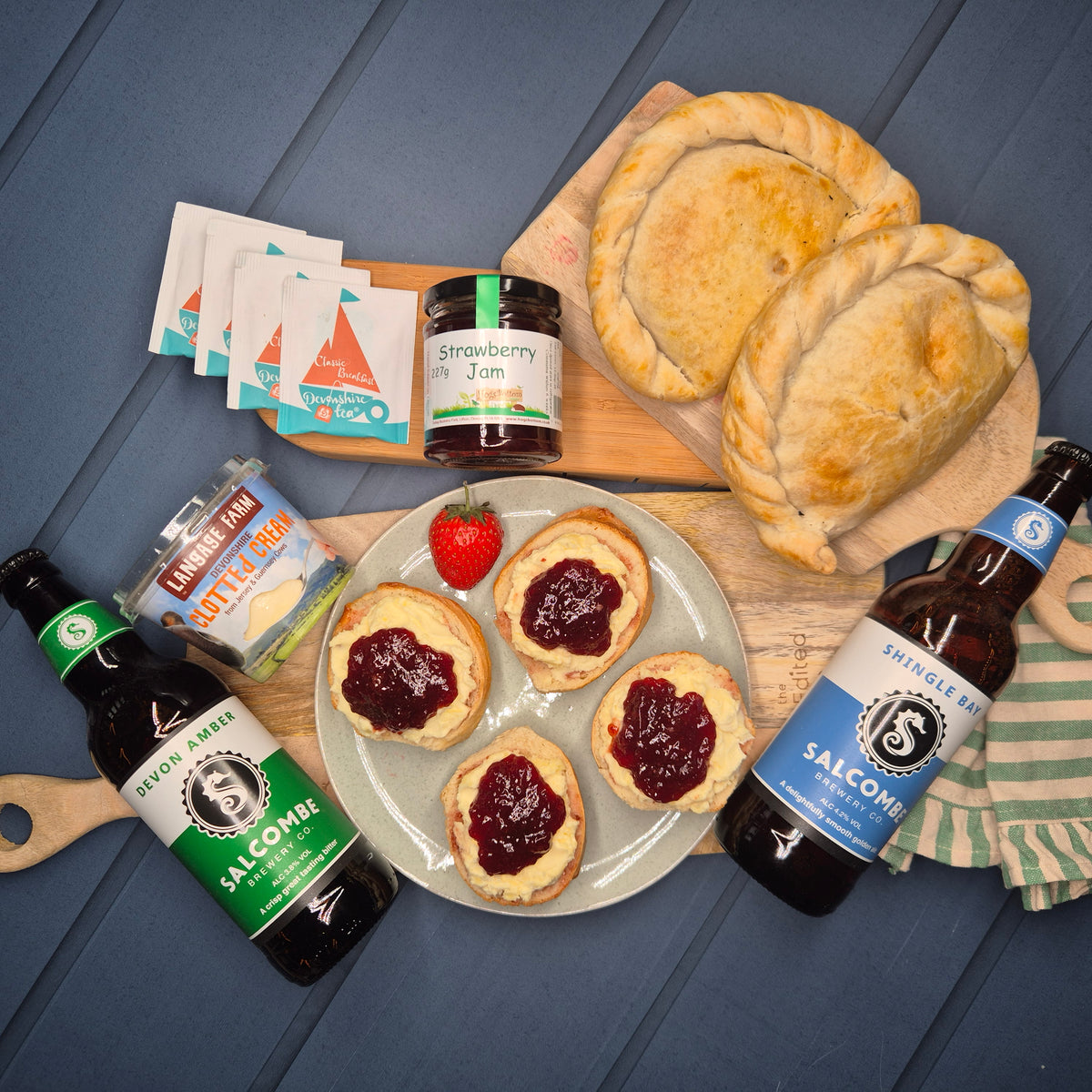 The Pasty & Ale Cream Tea Hamper – Devon Heaven