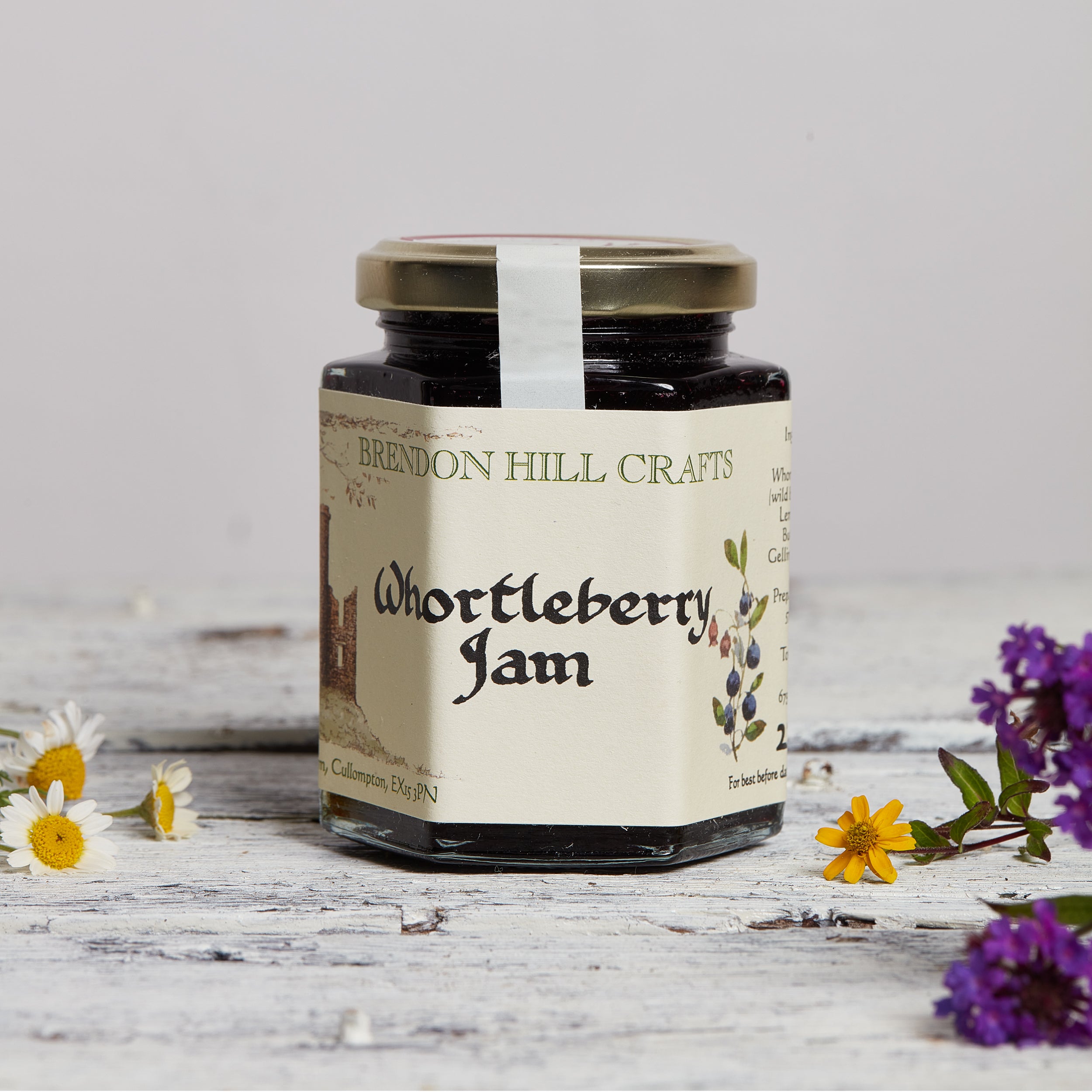 Brendon Hills Whortleberry Jam 227g – Devon Heaven