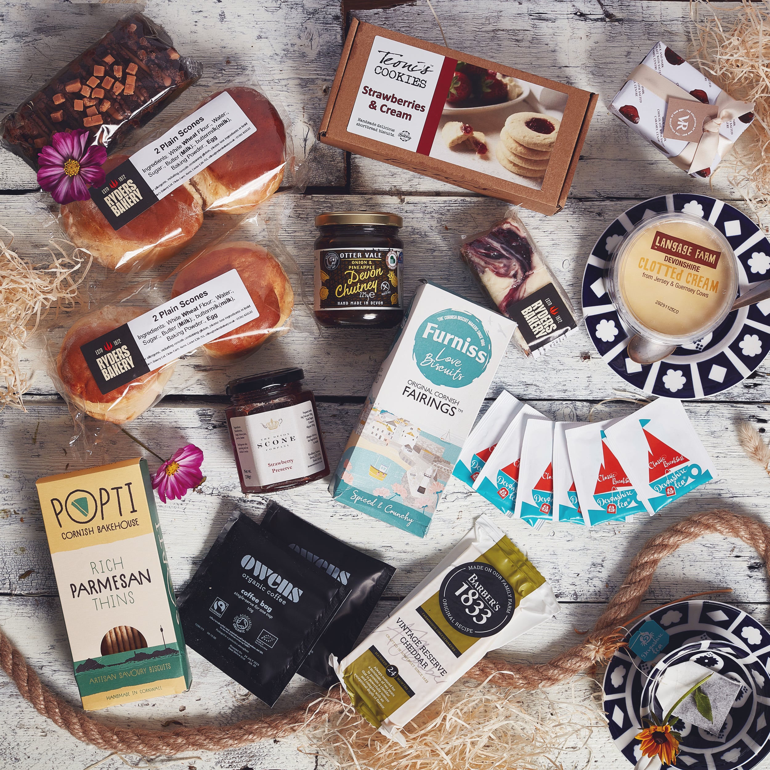 Westcountry Afternoon Tea Hamper – Devon Heaven