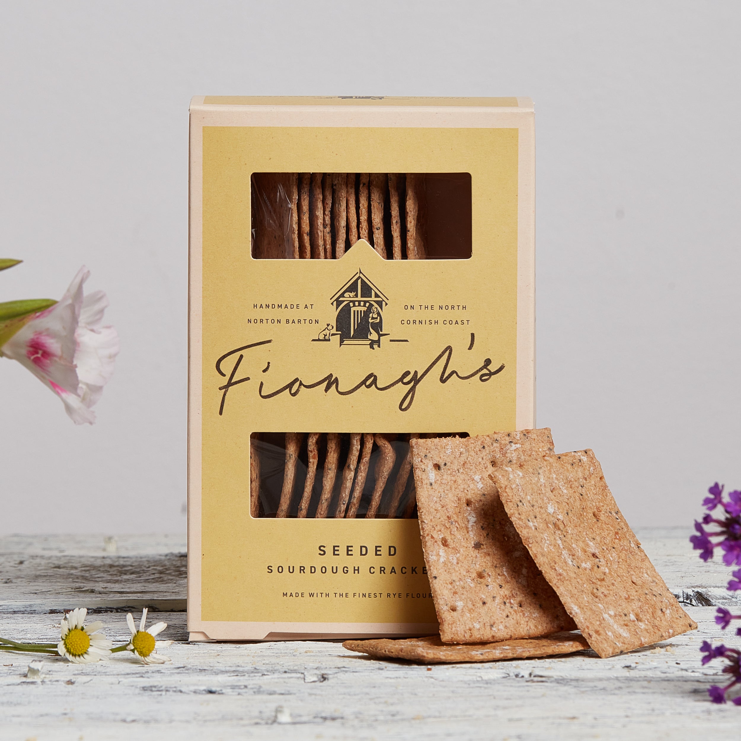 Fionaghs Seeded Sourdough Crackers 100g – Devon Heaven
