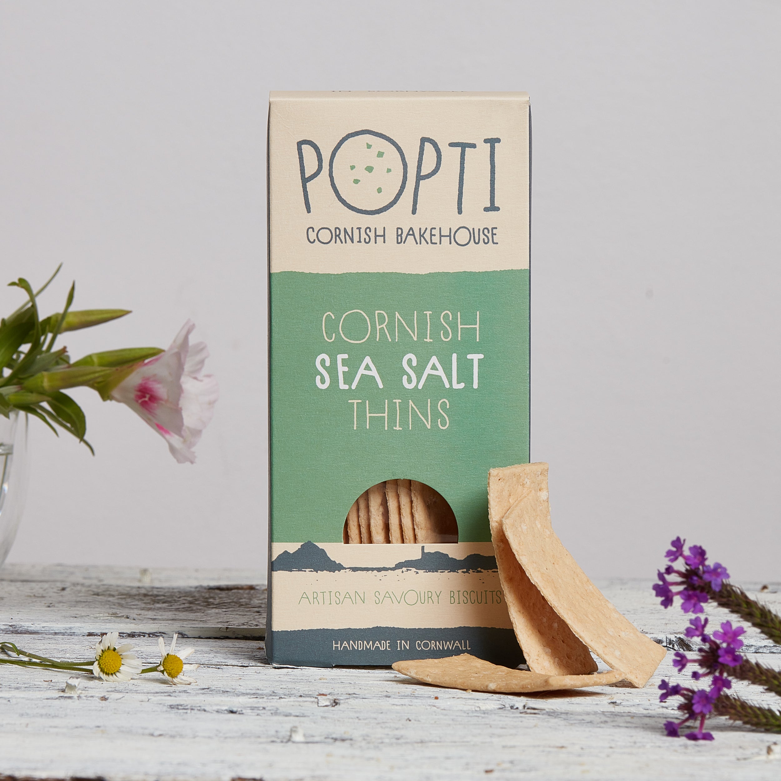 Popti Sea Salt Thins 120g – Devon Heaven